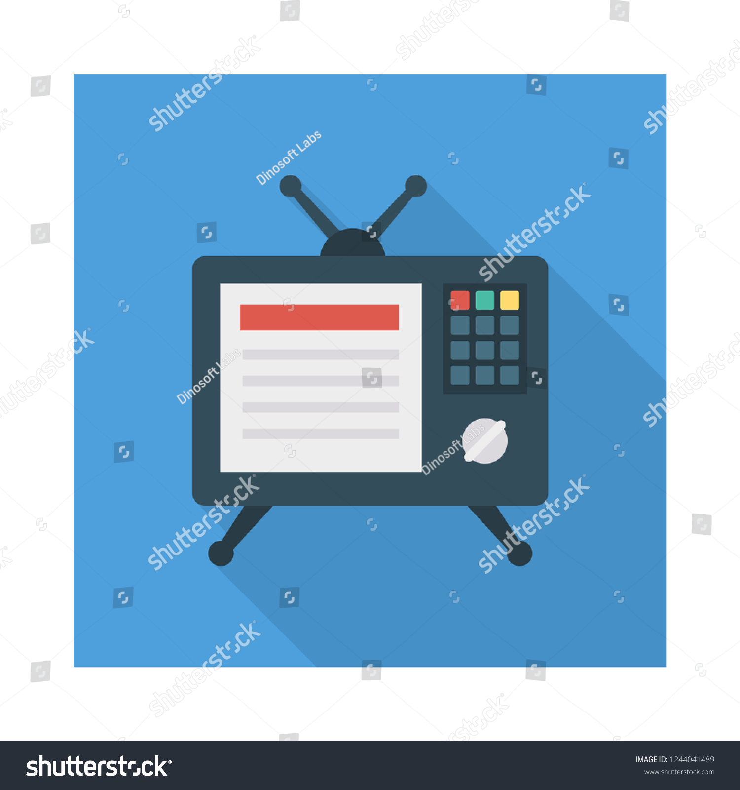 Advertisement Tv Ads Stock Vector (Royalty Free) 1244041489 | Shutterstock