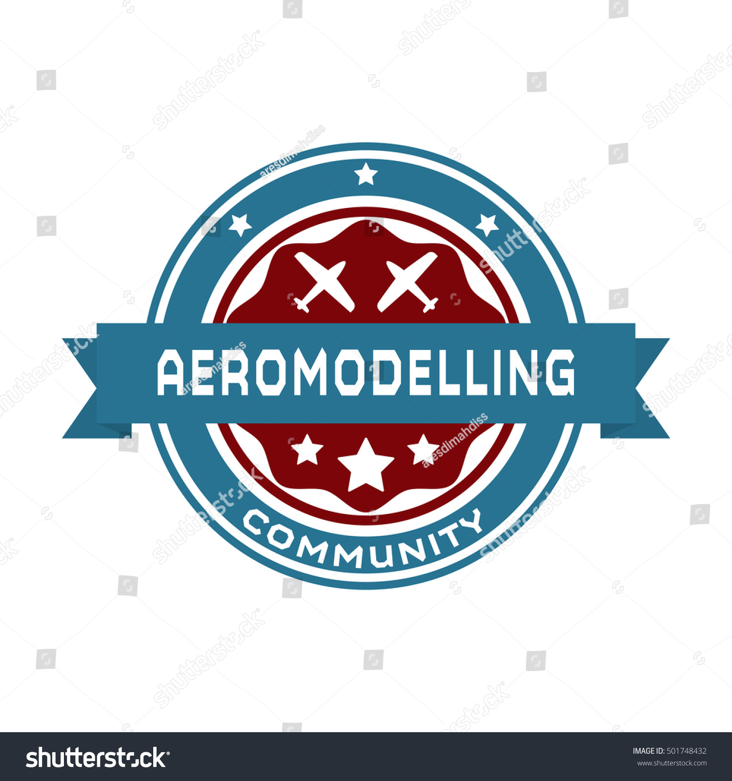 Aero Logo Aeromodeling Logo Stock Vector (Royalty Free) 501748432