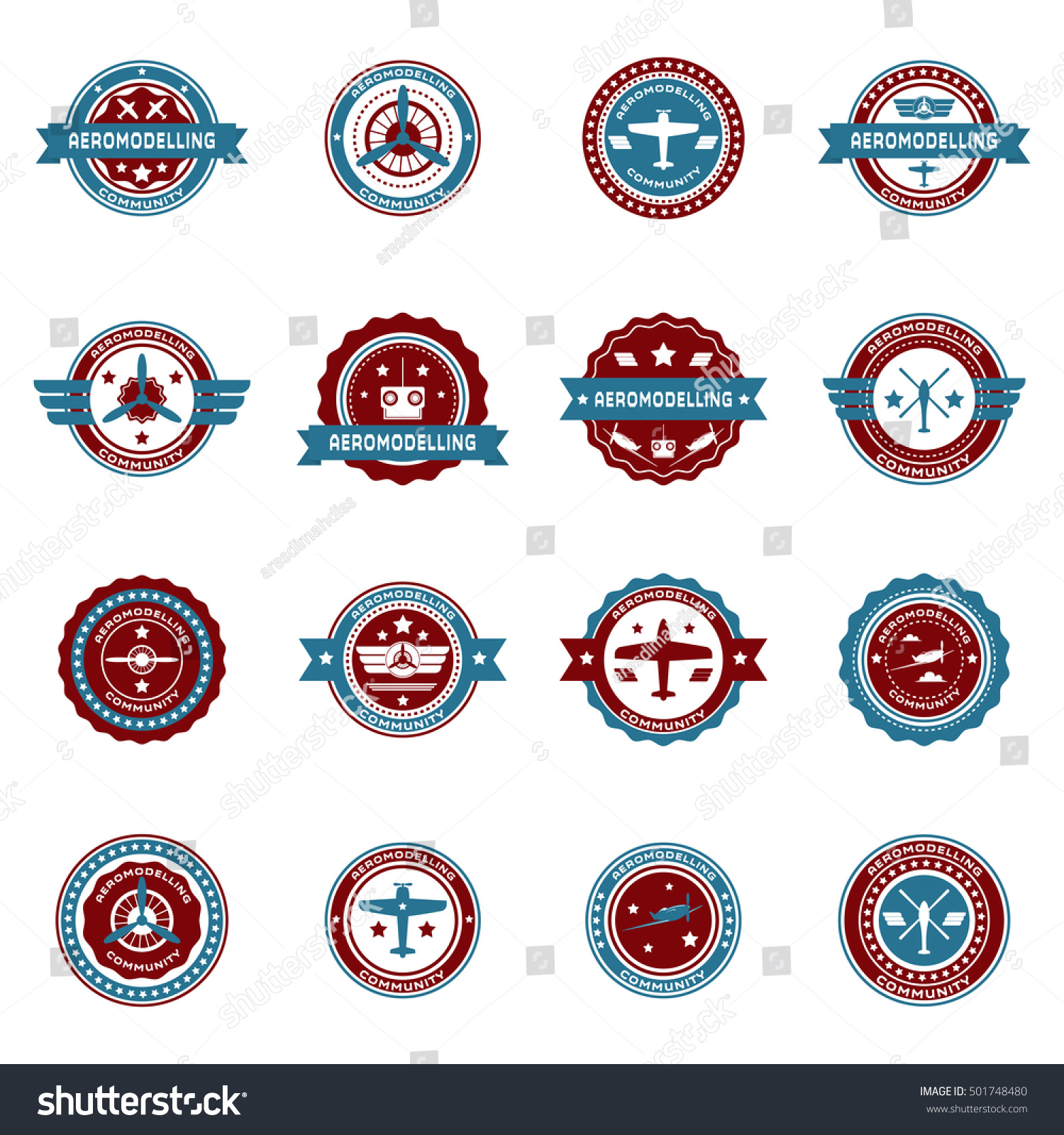 Aero Logo Aeromodeling Logo Stock Vector 501748480 - Shutterstock
