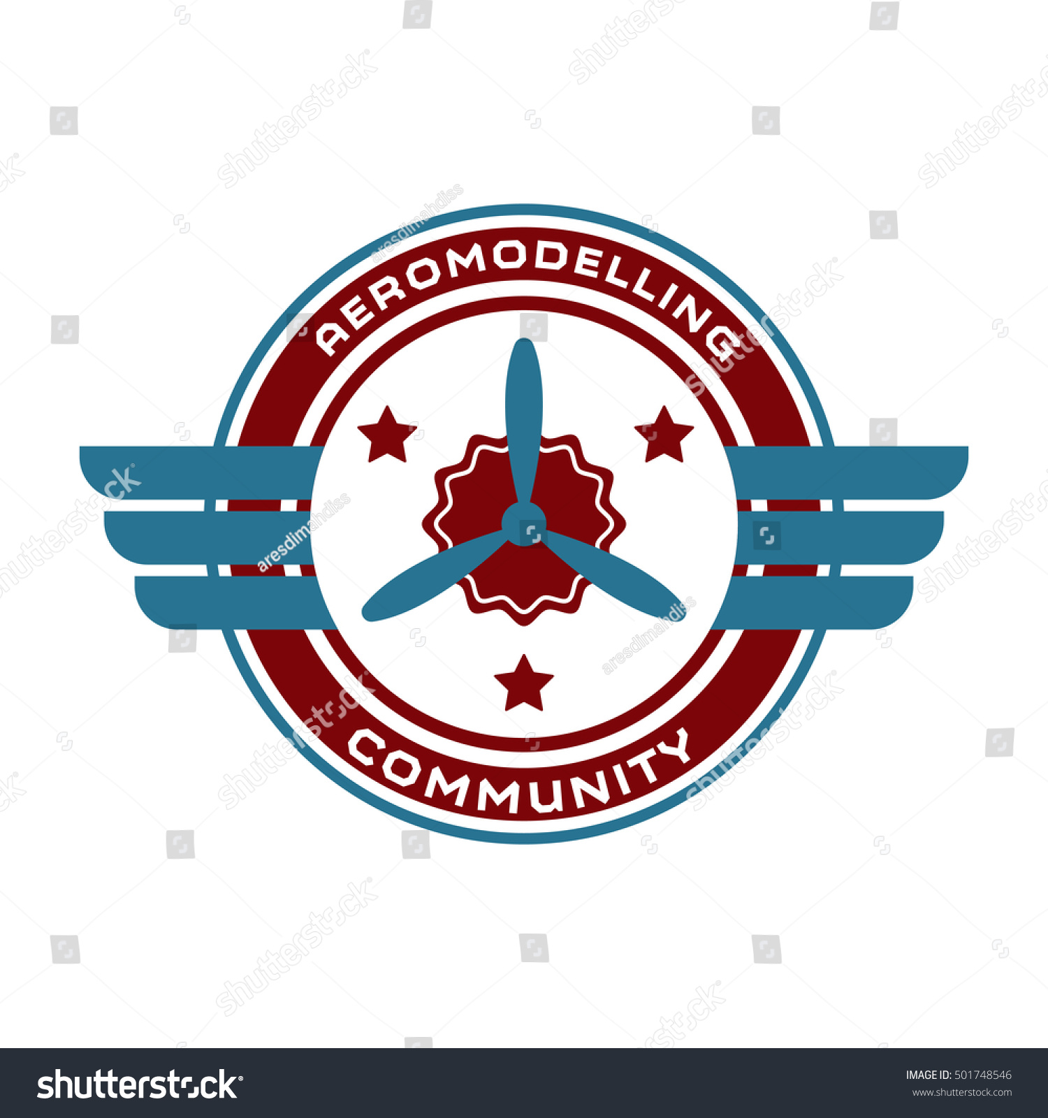 Aero Logo Aeromodeling Logo Stock Vector (Royalty Free) 501748546 ...