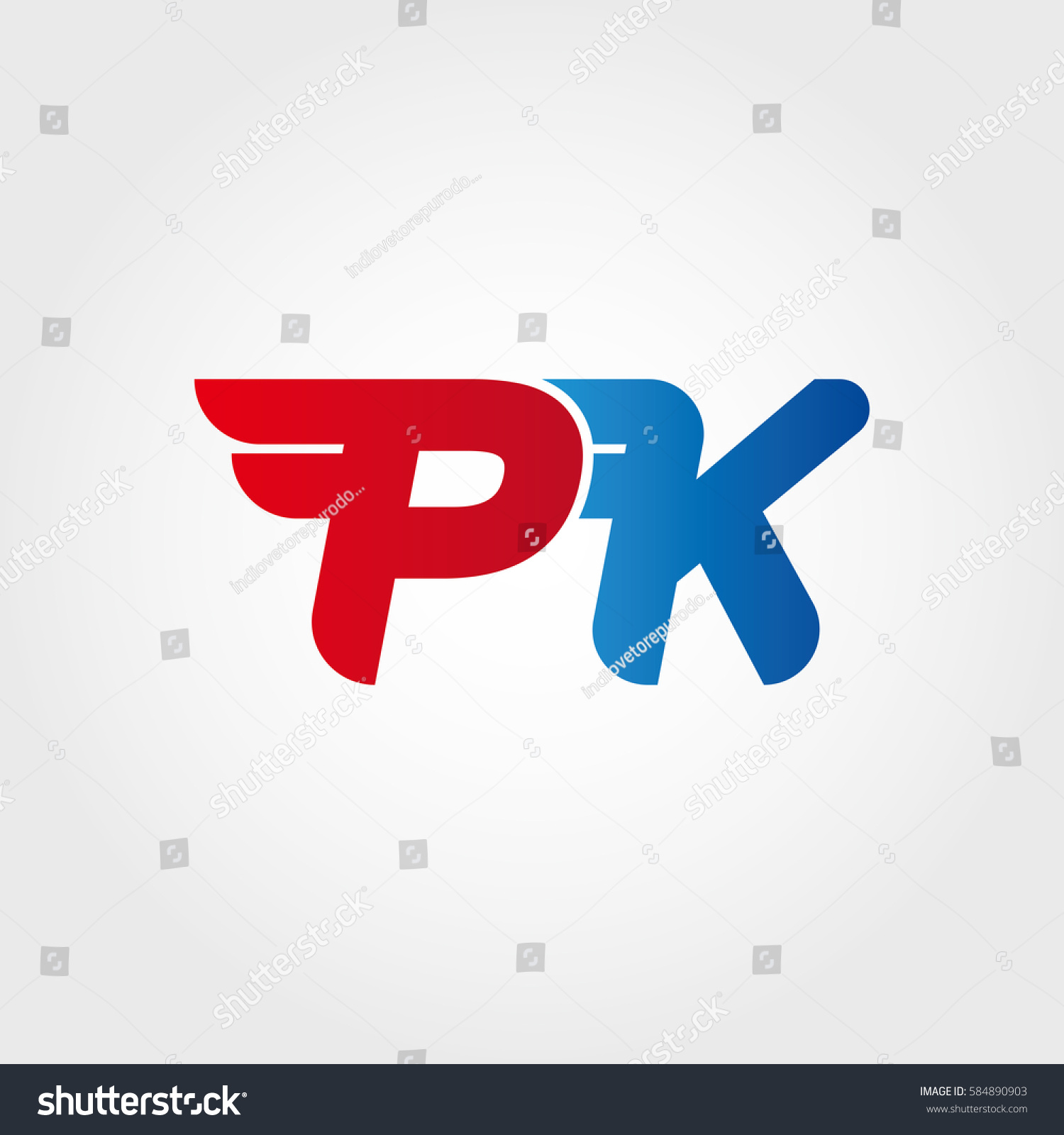 Aerodynamic Initials Letter Pk Logo Vector: vector de stock (libre de ... Aerodynamic Initials Letter Pk Logo Vector: vector de stock (libre de ...