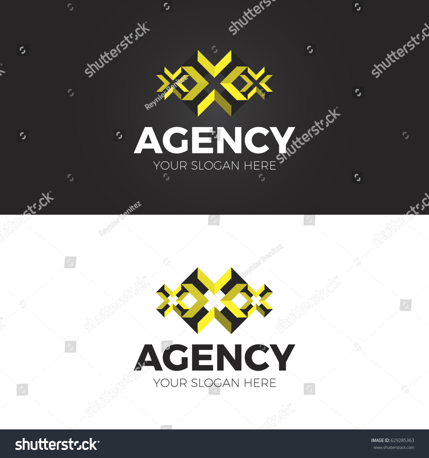 Agency Logo Stock Vector (Royalty Free) 629285363 | Shutterstock