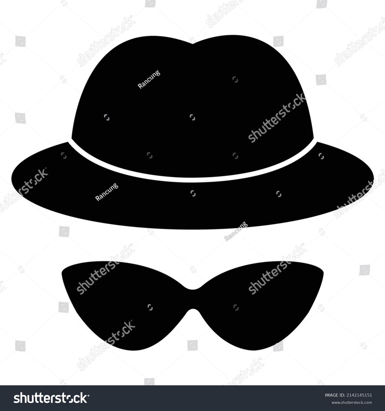 Agent Iconvector Illustrationisolated On White Background Stock Vector ...