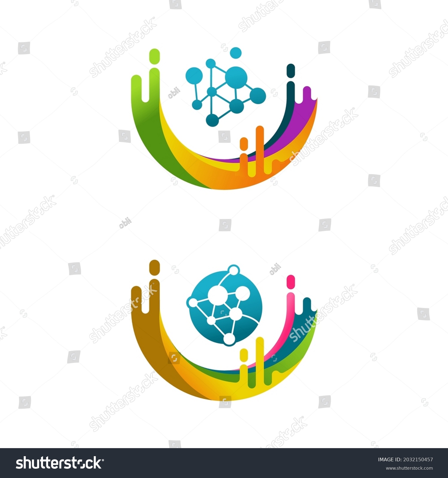 Ai Logo Concept Artificial Intelligence Logo Stock Vector (Royalty Free ...