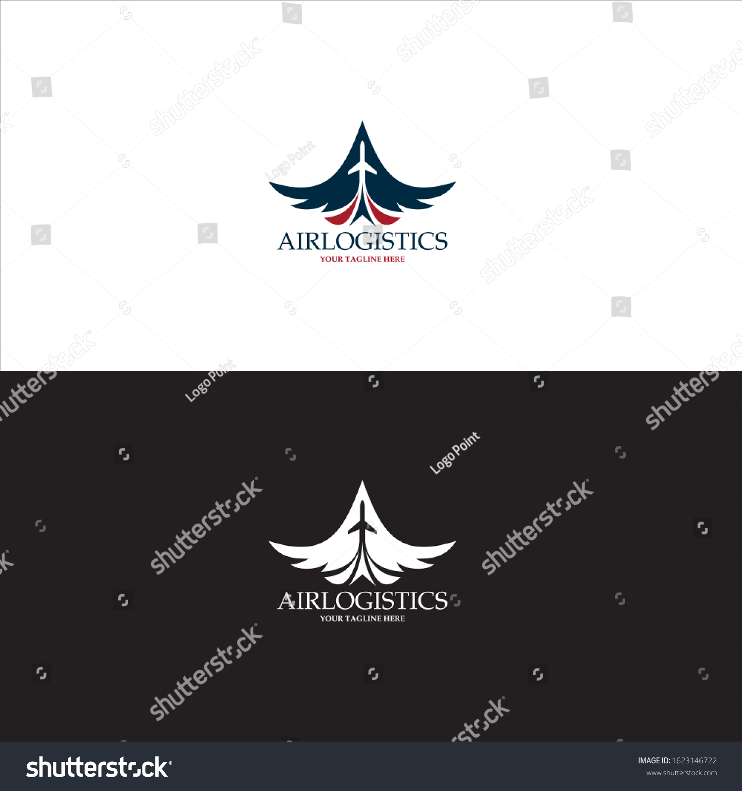 Air Logistics Logo Vector Stock Vector (Royalty Free) 1623146722 ...