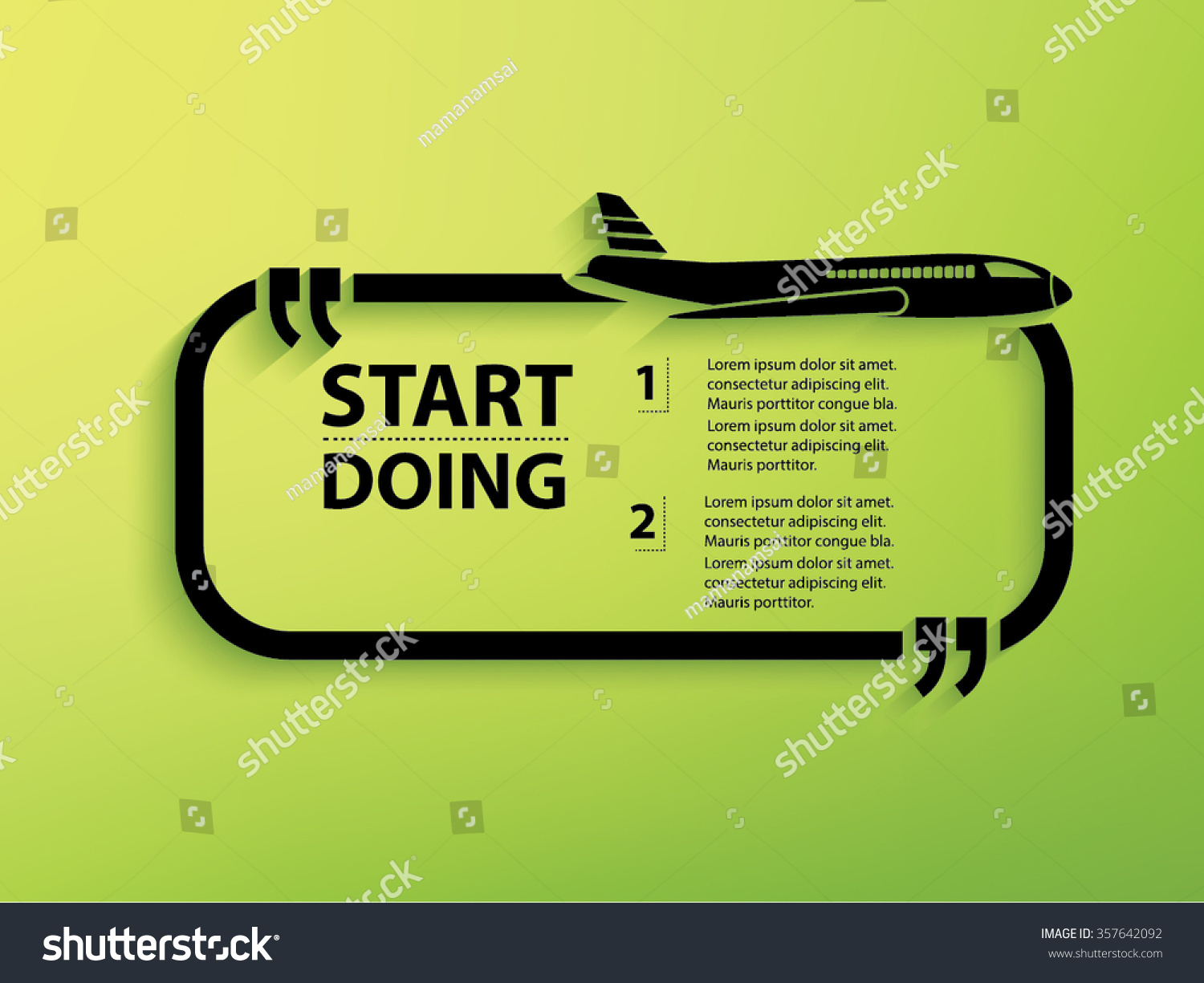 Airplane Design Text Boxvector: เวกเตอร์สต็อก (ปลอดค่าลิขสิทธิ์ ...