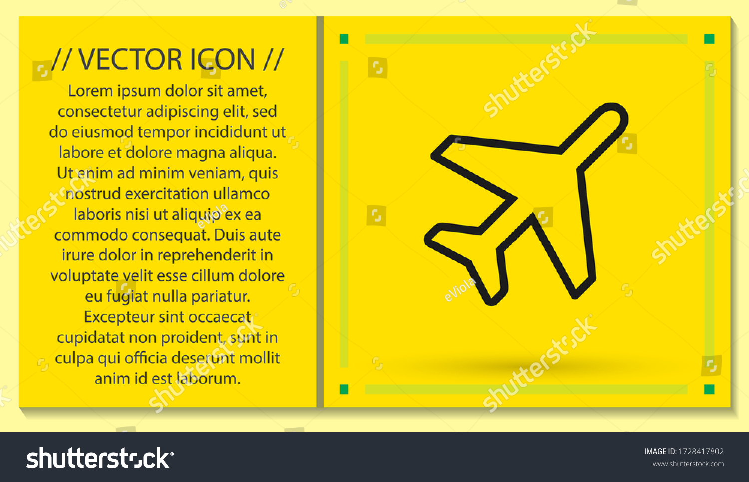 Airplane 10 Eps Bond Icon Design: เวกเตอร์สต็อก (ปลอดค่าลิขสิทธิ์ ...
