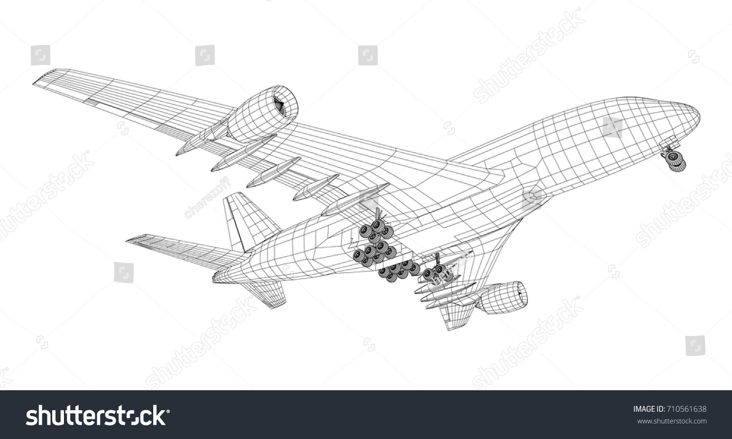4,473 Airplane wireframe Images, Stock Photos & Vectors | Shutterstock