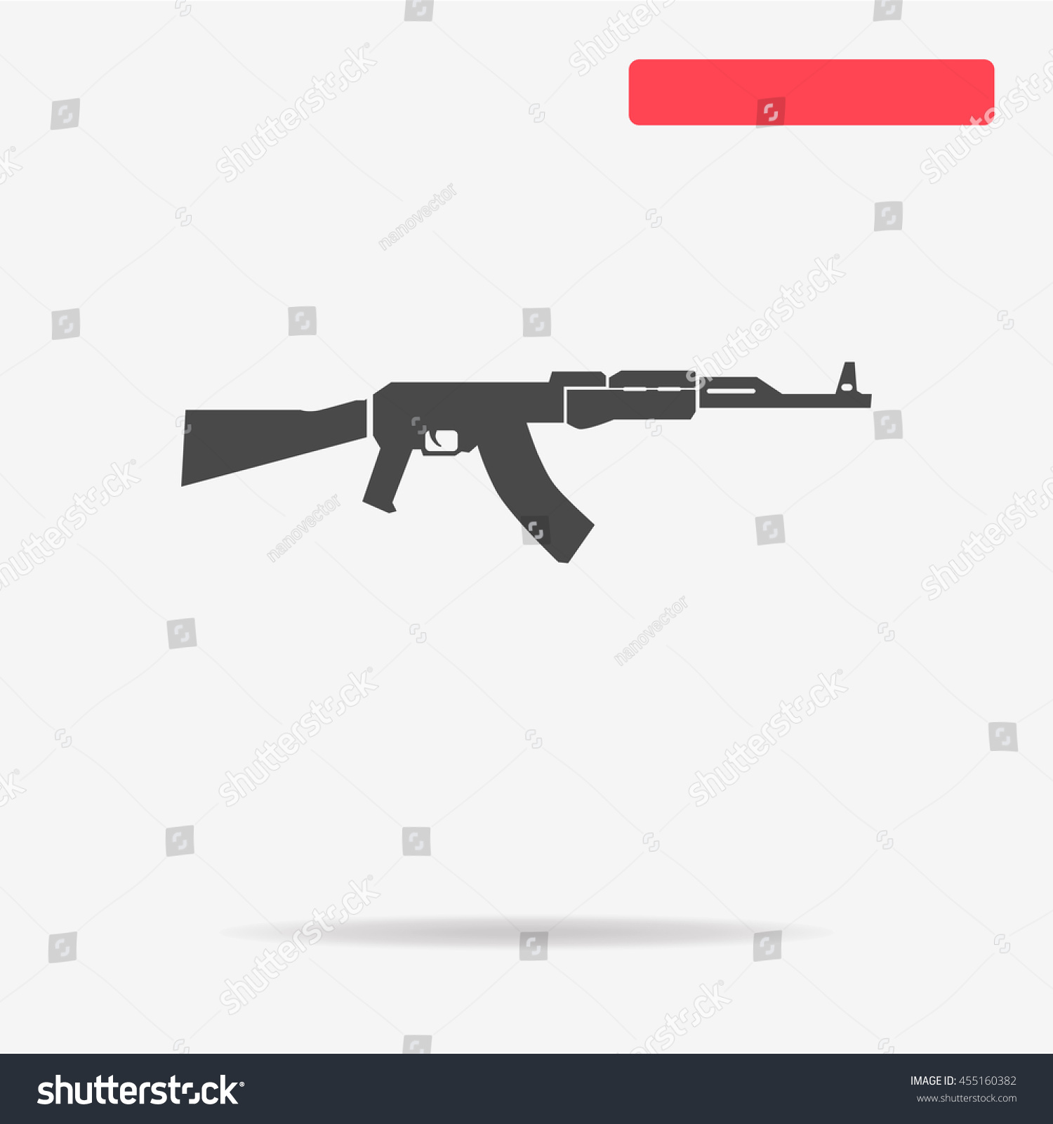 Ak 47 Icon Vector Concept Illustration Stock Vector (Royalty Free ... Ak 47 Icon Vector Concept Illustration Stock Vector (Royalty Free ...