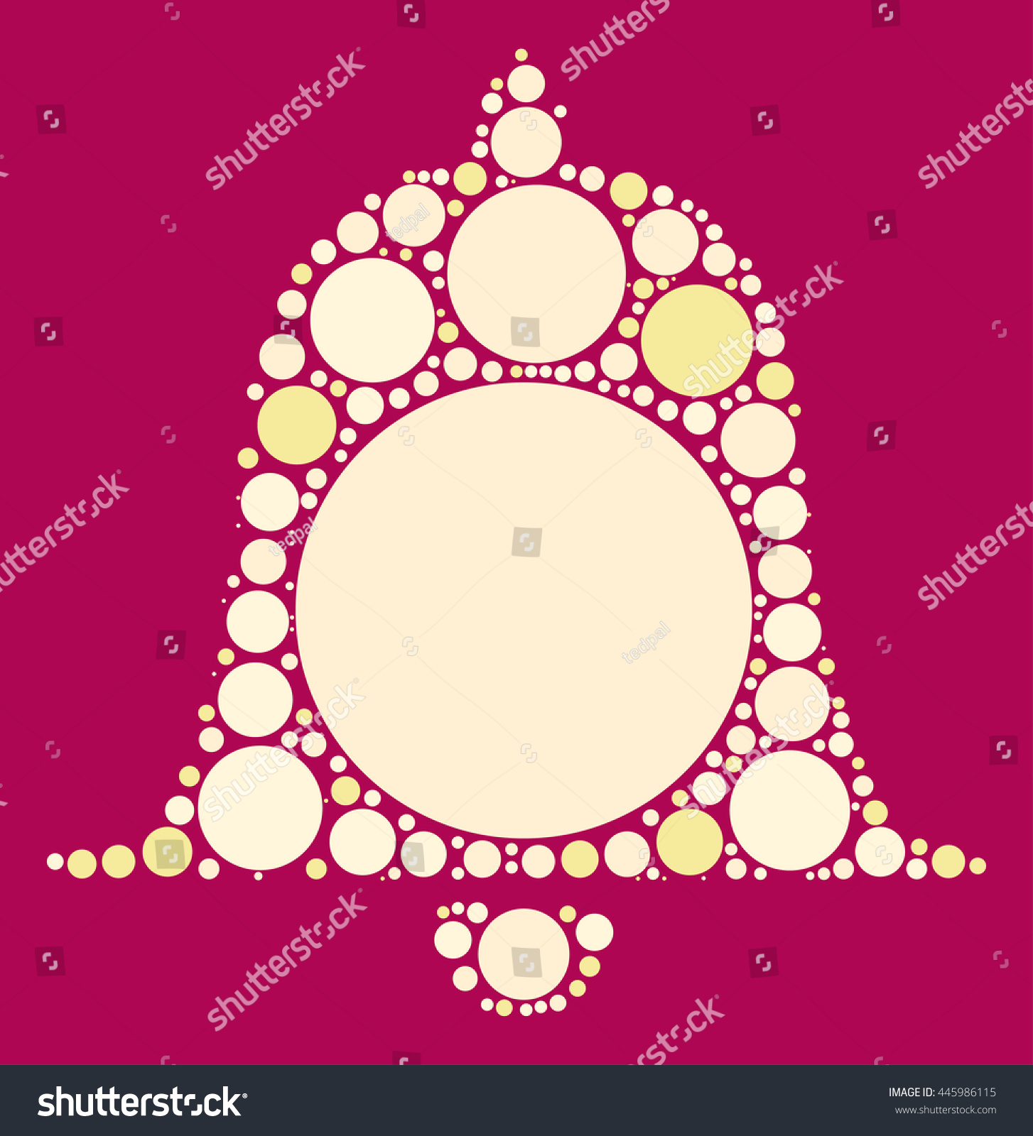 Alarm Shape Vector Design By Color Stock Vector (Royalty Free ...