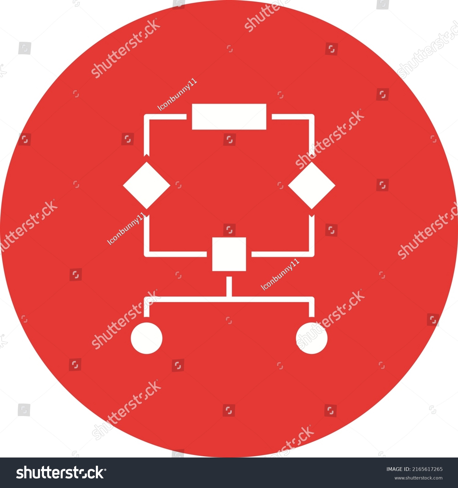 Algorithm Icon Vector Image Can Be Stock Vector (Royalty Free) 2165617265 | Shutterstock