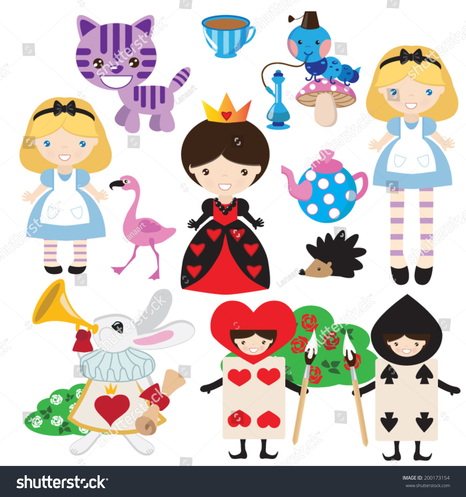 Alice Wonderland Vector Illustration 库存矢量图(免版税)200173154 | Shutterstock Alice Wonderland Vector Illustration 库存矢量图(免版税)200173154 | Shutterstock