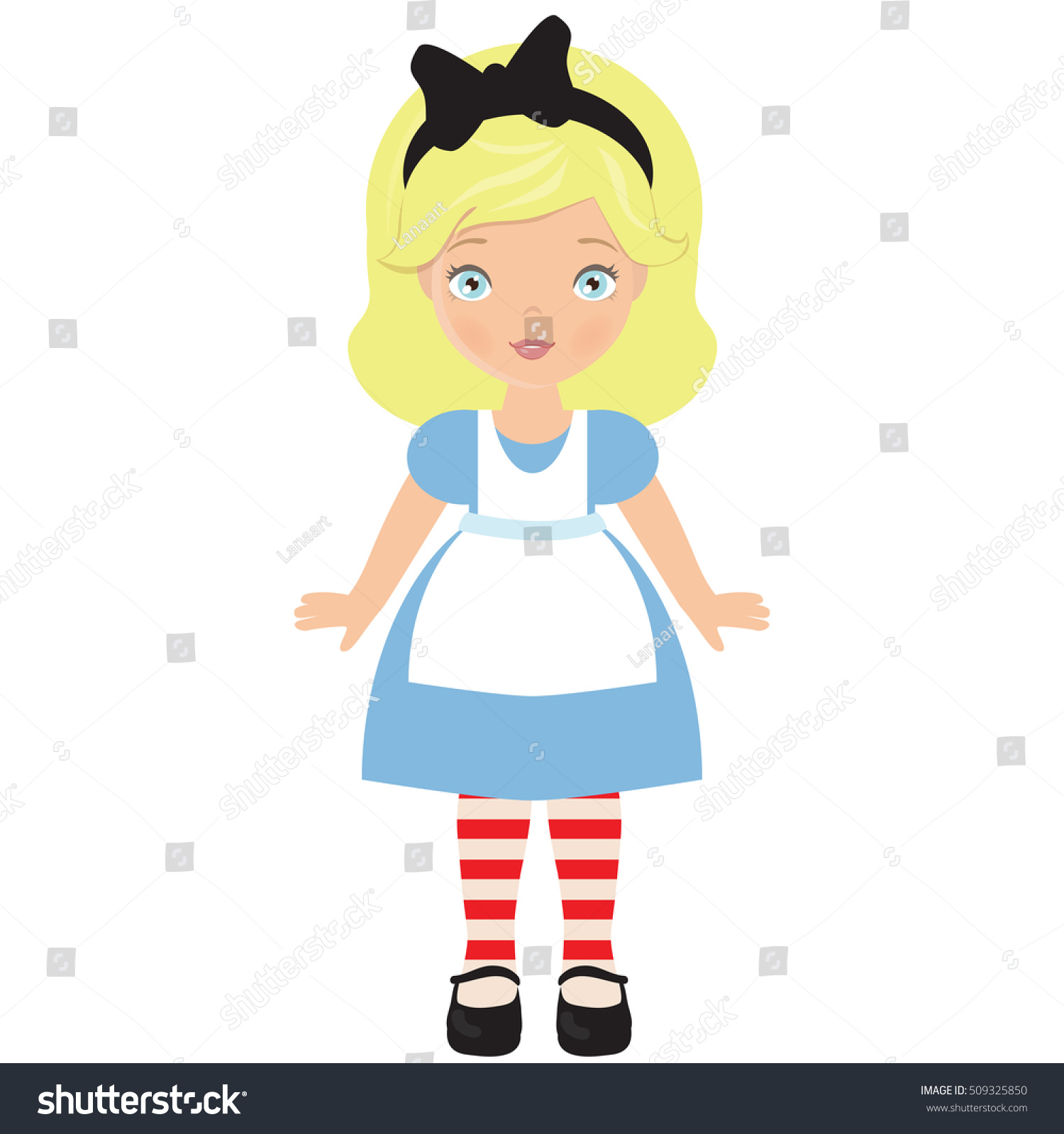 Alice Vector Cartoon Illustration 스톡 벡터(로열티 프리) 509325850 | Shutterstock