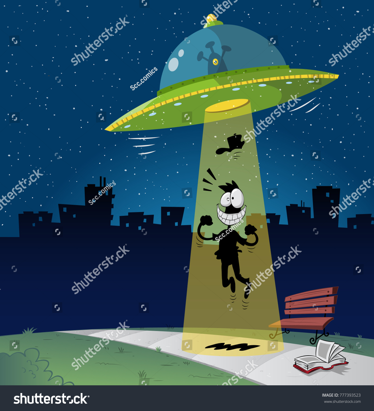 5,871 Alien abduction Stock Vectors, Images & Vector Art | Shutterstock
