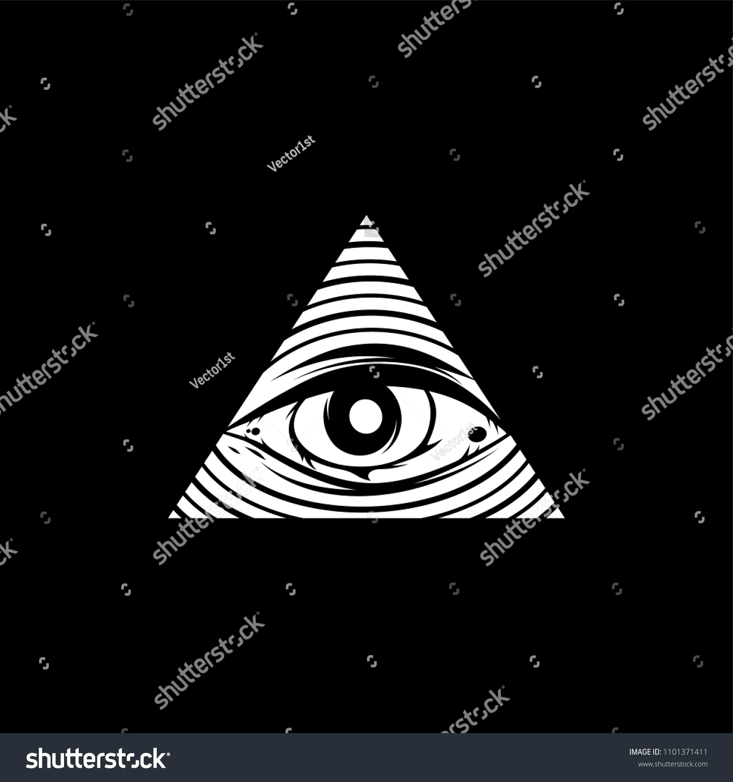 All Seeing Eye Theme Logo Template: Vector có sẵn (miễn phí bản quyền ...