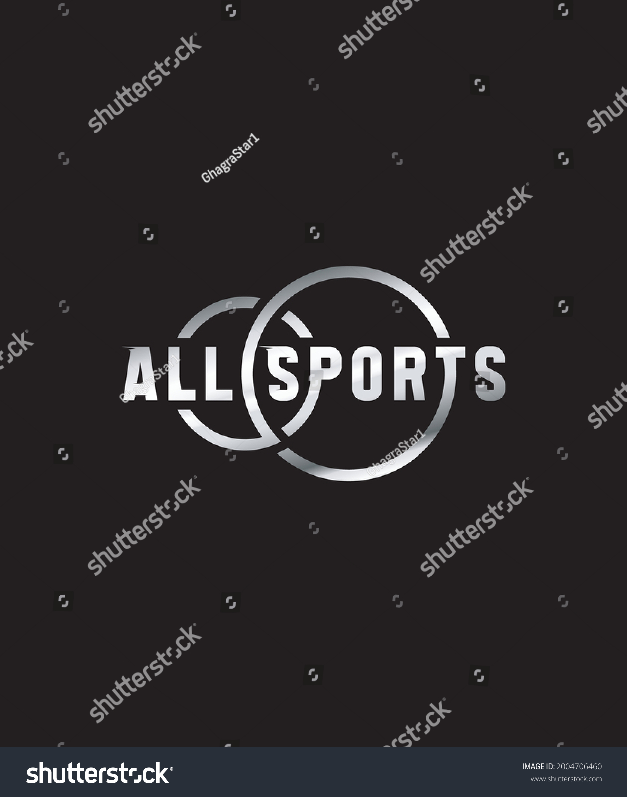 All Sports Modern Creative Vector Logo Stock Vector (Royalty Free ...