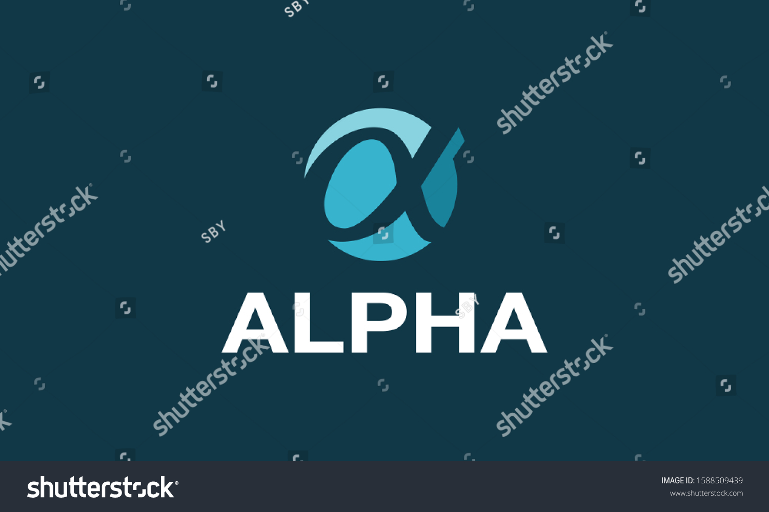 Alpha Vector Logo Design Inspirations Stock Vector (Royalty Free ...