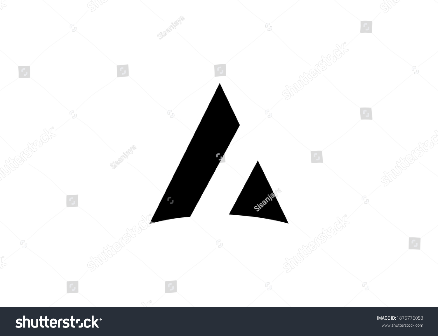 Alphabet Logo Vector Design Stock Vector (Royalty Free) 1875776053 ...