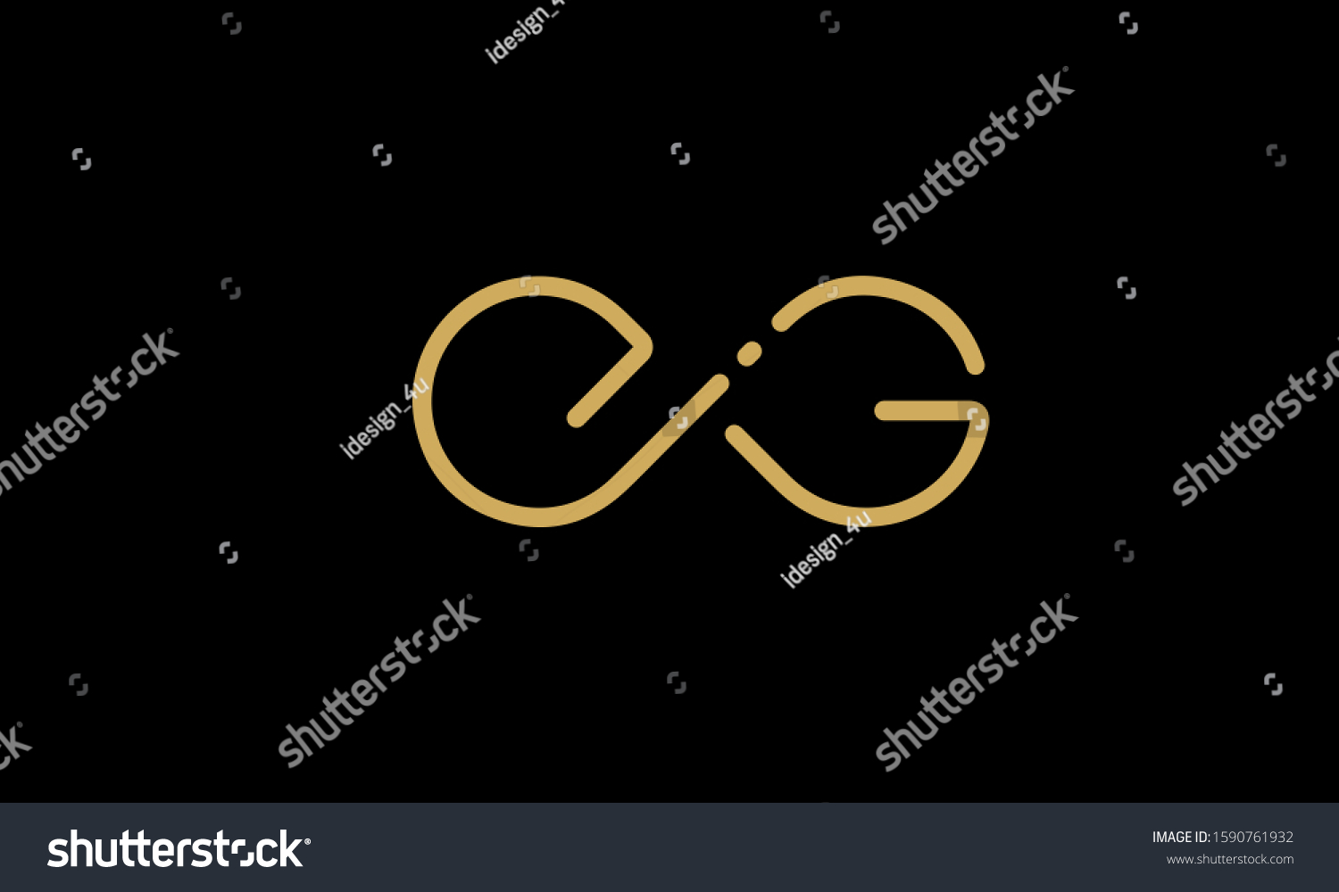 「Alphabet Infinity Logo Eiggieeigig E」のベクター画像素材（ロイヤリティフリー） 1590761932 ...