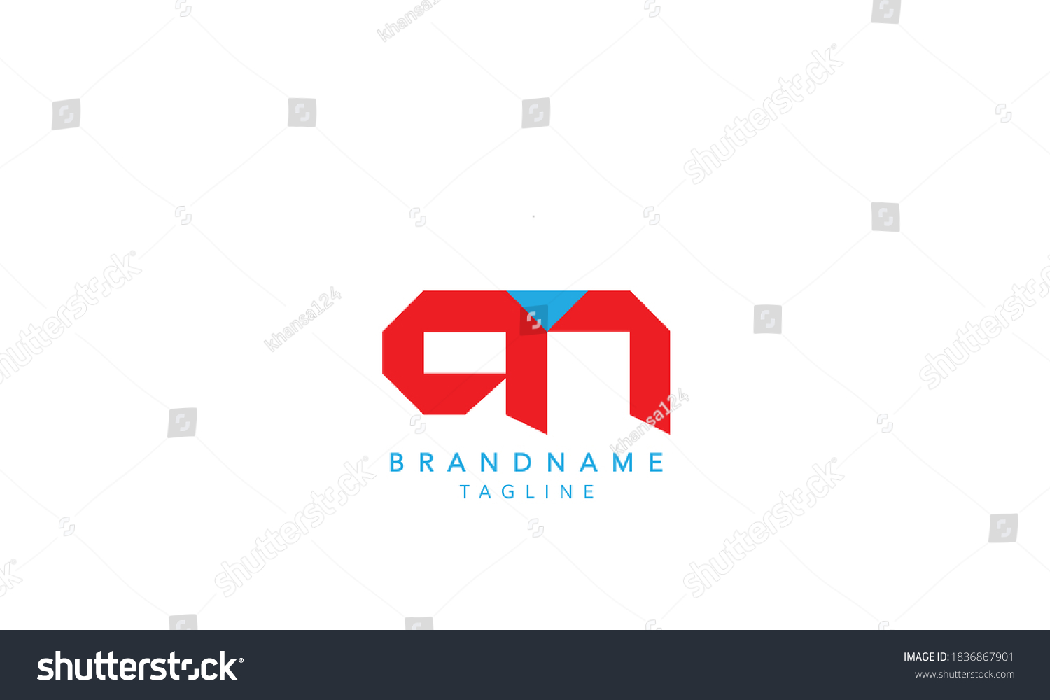 Alphabet Letter Initial Monogram Logo Initial Stock Vector (Royalty ...