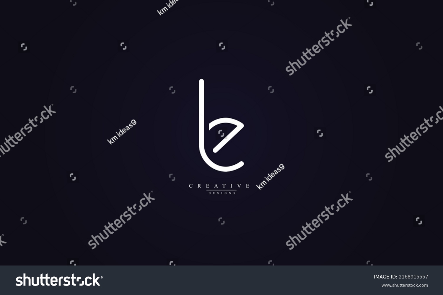 Alphabet Letters Initials Monogram Logo Le Stock Vector (Royalty Free ...