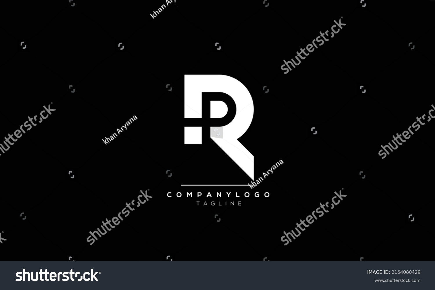 Alphabet Letters Initials Monogram Logo Pr Stock Vector (Royalty Free ...