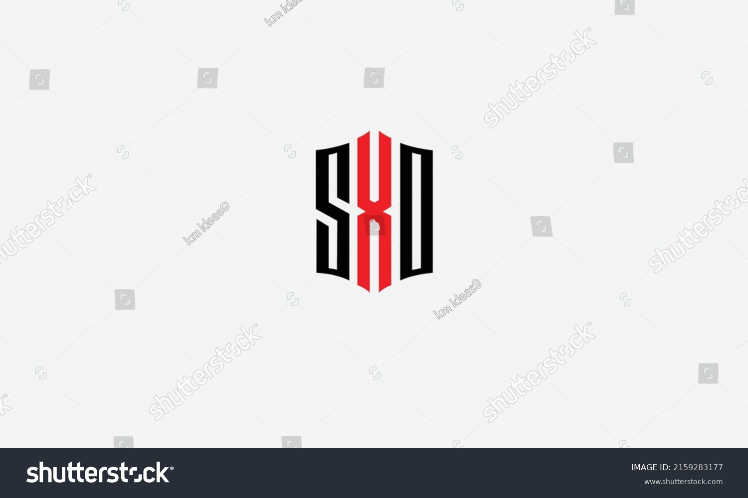 Alphabet Letters Initials Monogram Logo Sxd Stock Vector (Royalty Free ...