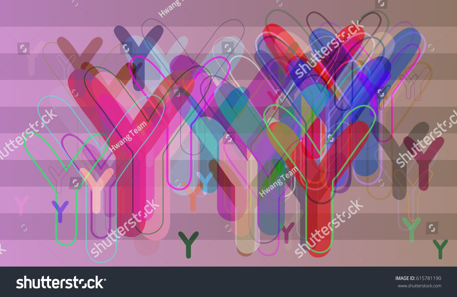 Alphabet Y Vector Art Stock Vector (Royalty Free) 615781190