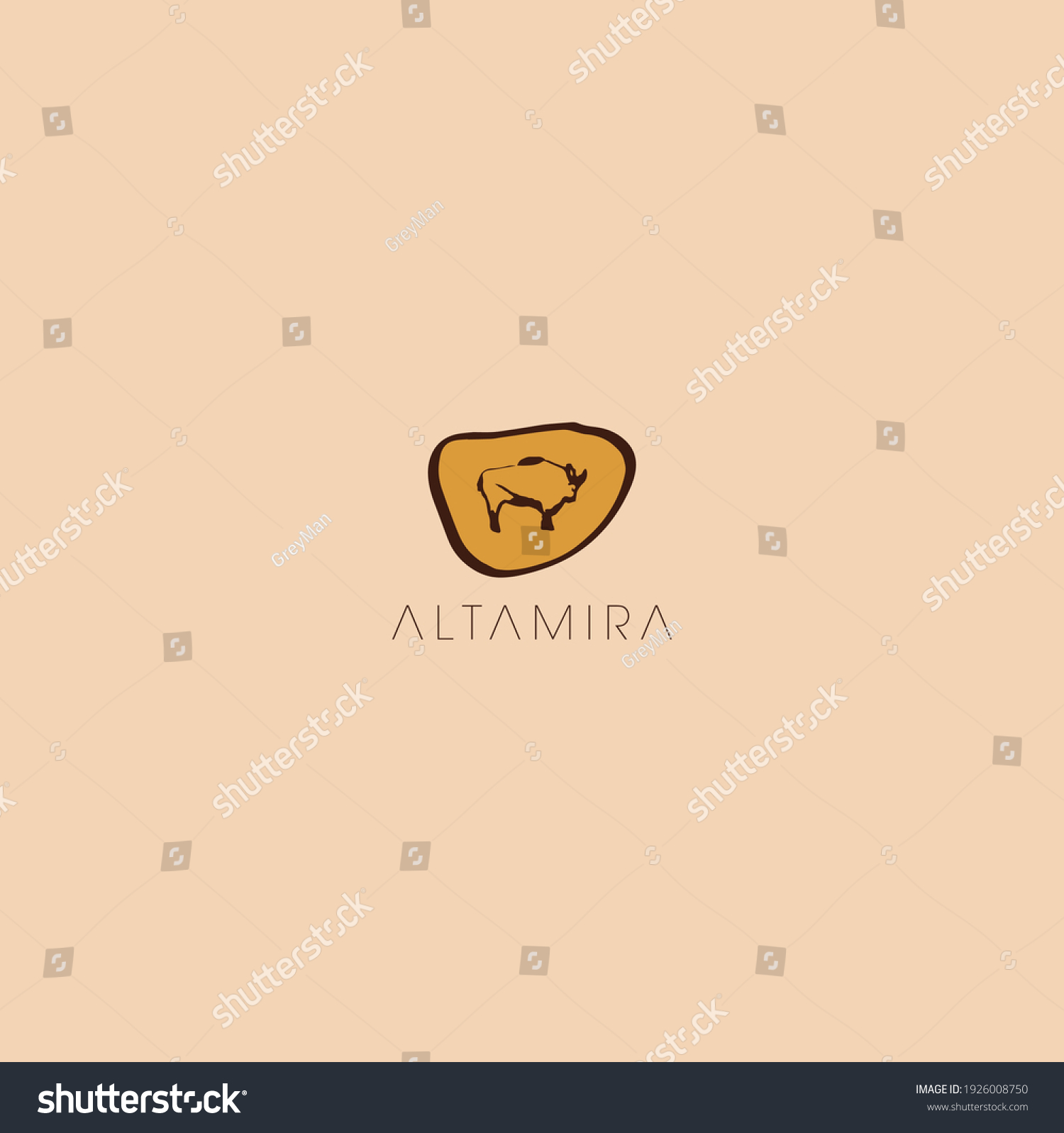 Altamira Creative Design Studio Logo Vector Stock Vector (Royalty Free ...