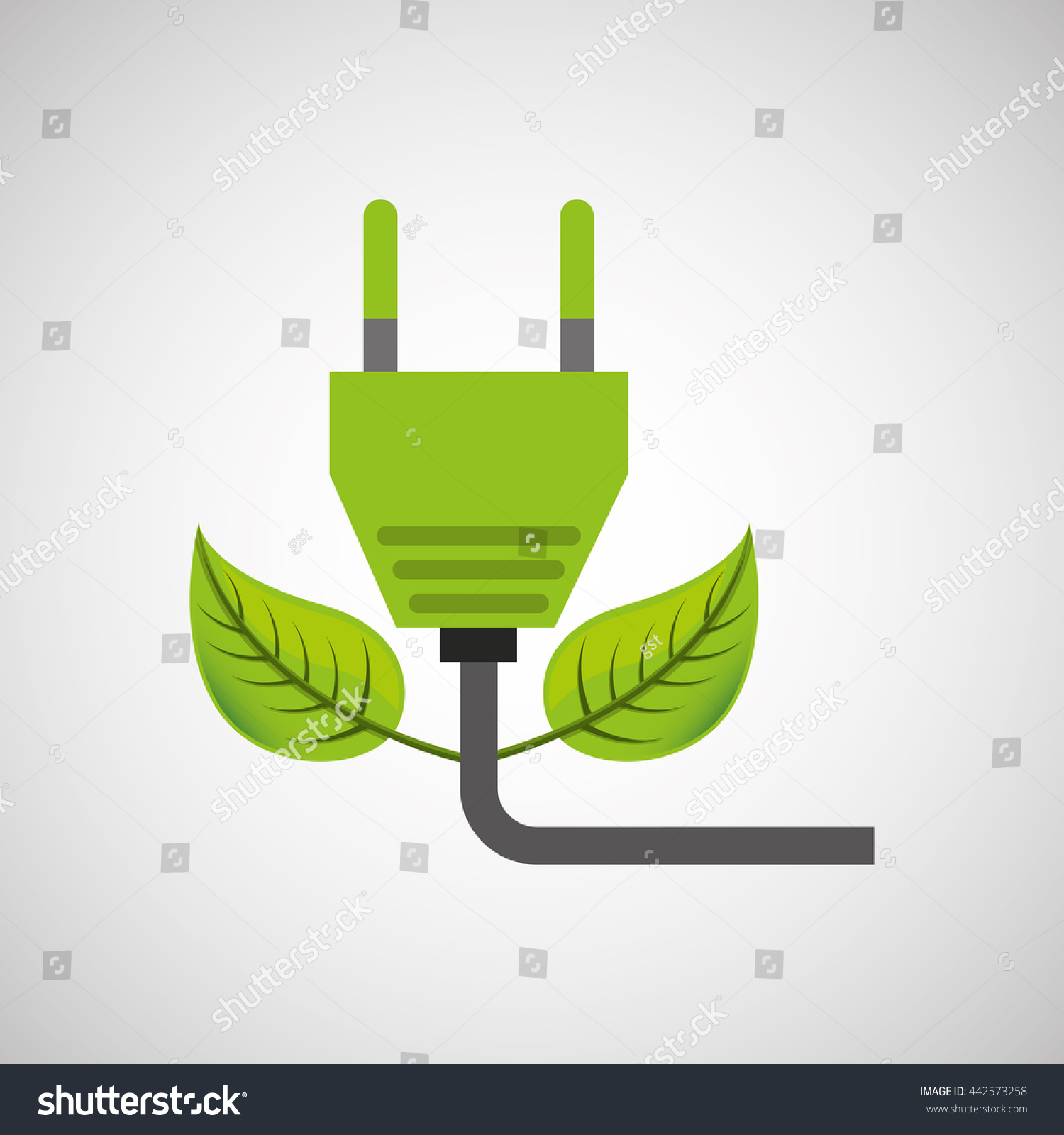 Alternative Energy Design Stock Vector (Royalty Free) 442573258