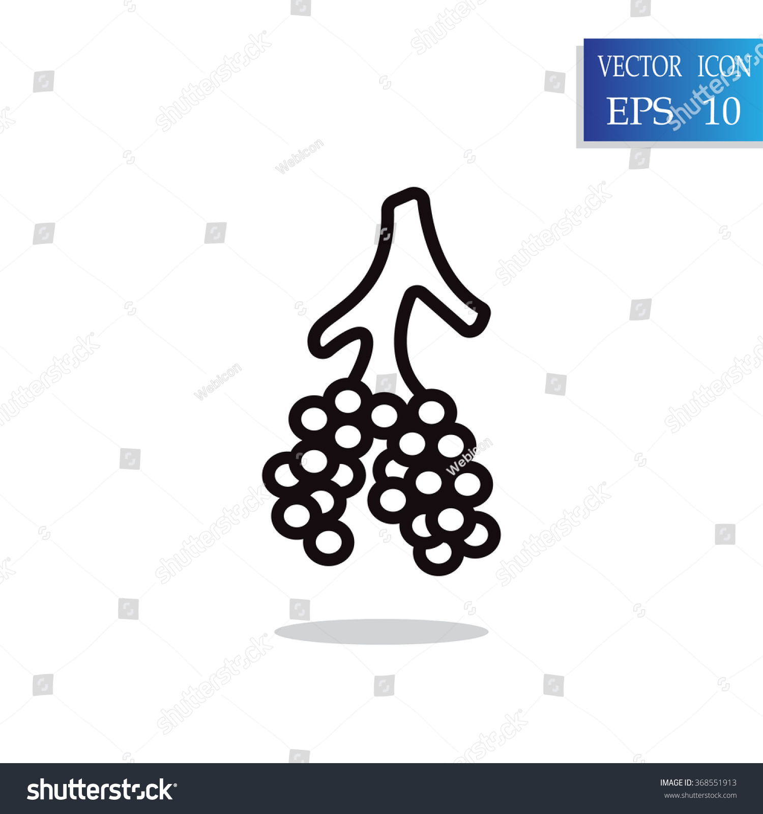 Alveoli Icon Stock Vector (Royalty Free) 368551913