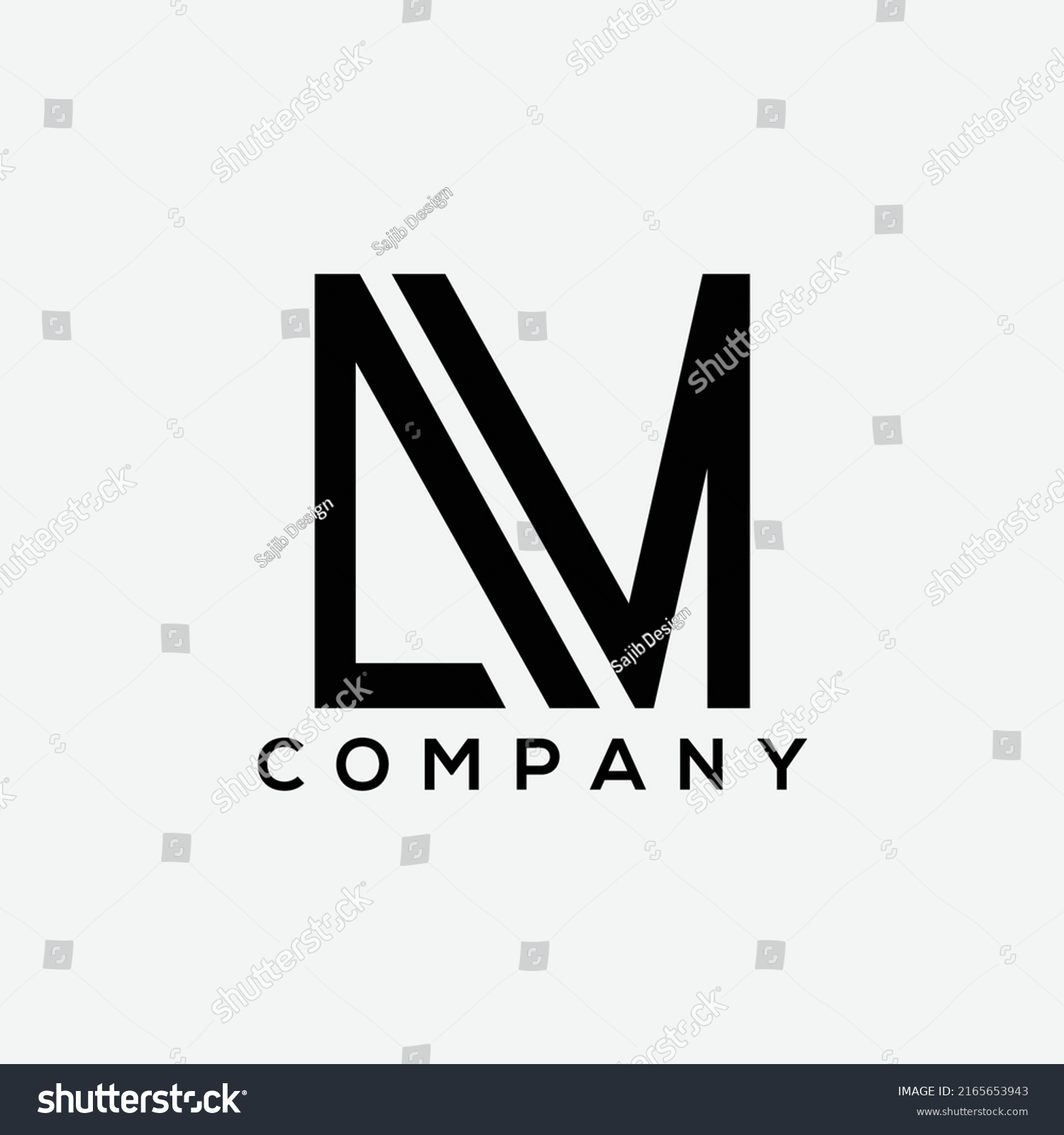 Aml Logo Design Template Stock Vector (Royalty Free) 2165653943 ...