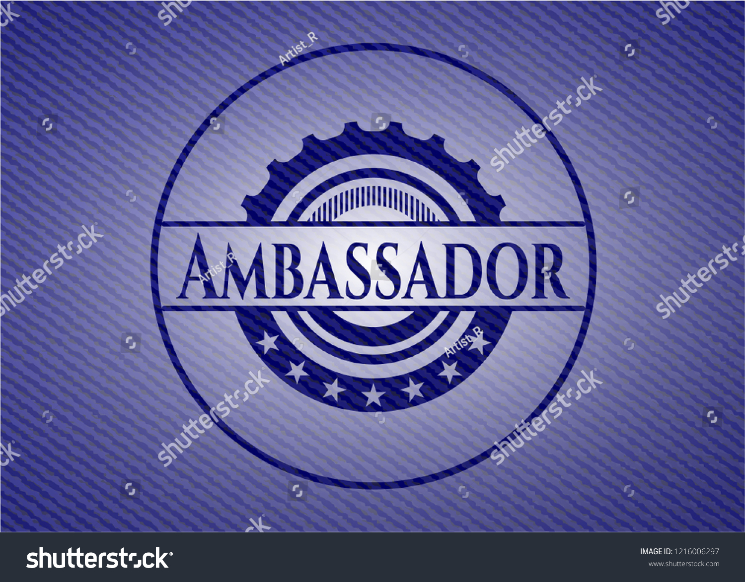 Ambassador Jean Background Stock Vector (Royalty Free) 1216006297 ...
