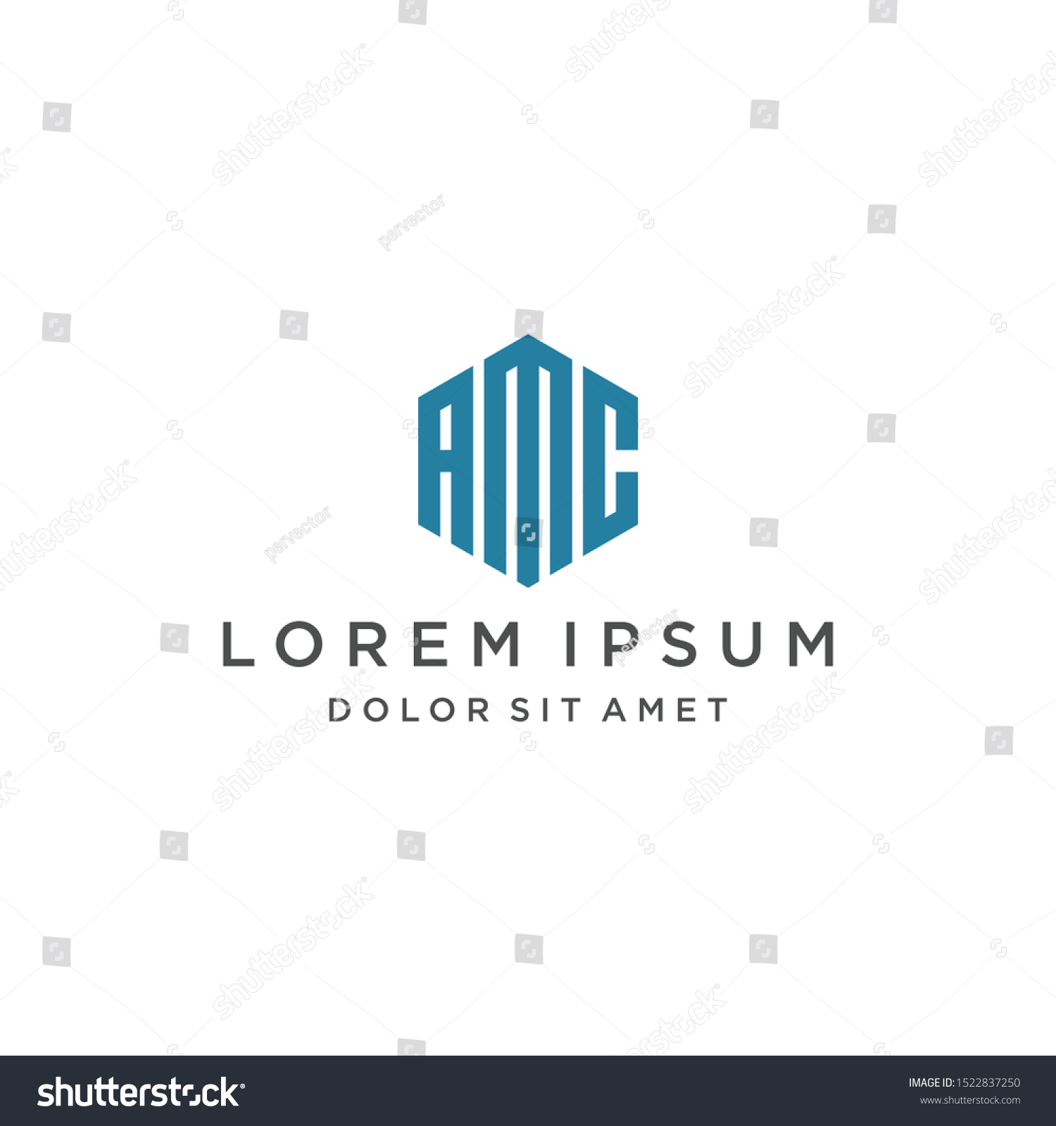 Amc Logo Monogram Icon Vector Symbol: เวกเตอร์สต็อก (ปลอดค่าลิขสิทธิ์ ...