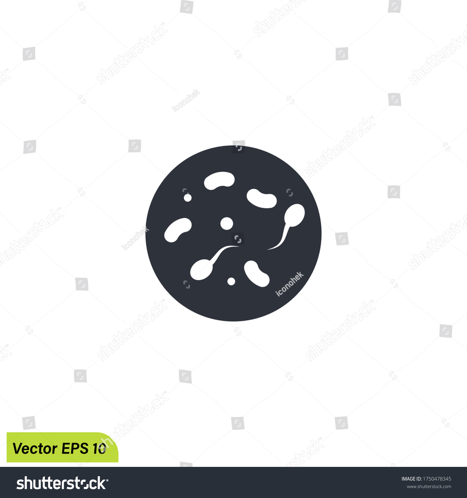 Amoeba Icon Illustration Vector Eps 10 Stock Vector (Royalty Free ...
