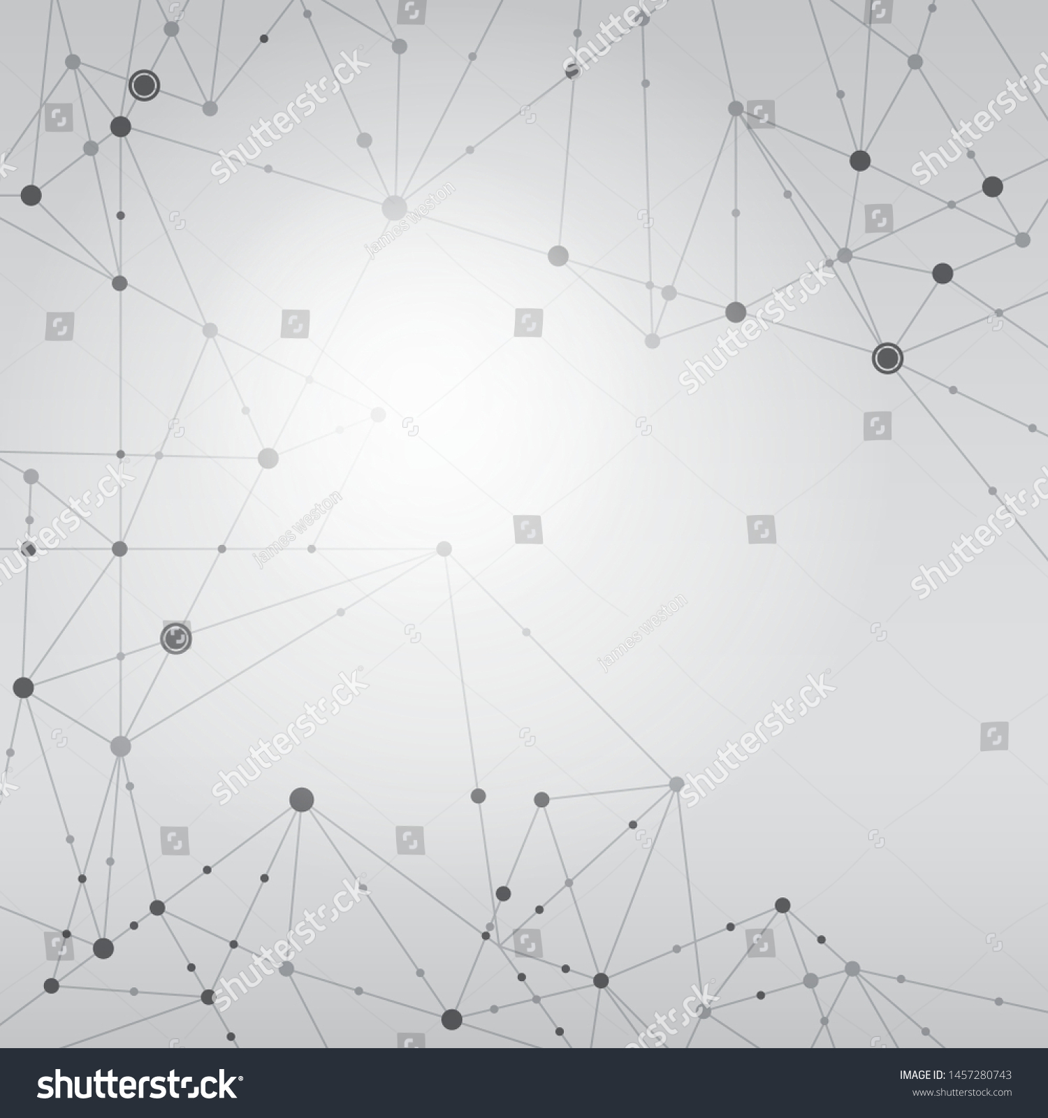Abstract Geometric Connection Background Stock Vector (Royalty Free ...