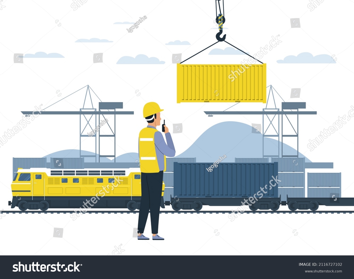 10,770 Cargo port man Images, Stock Photos & Vectors | Shutterstock
