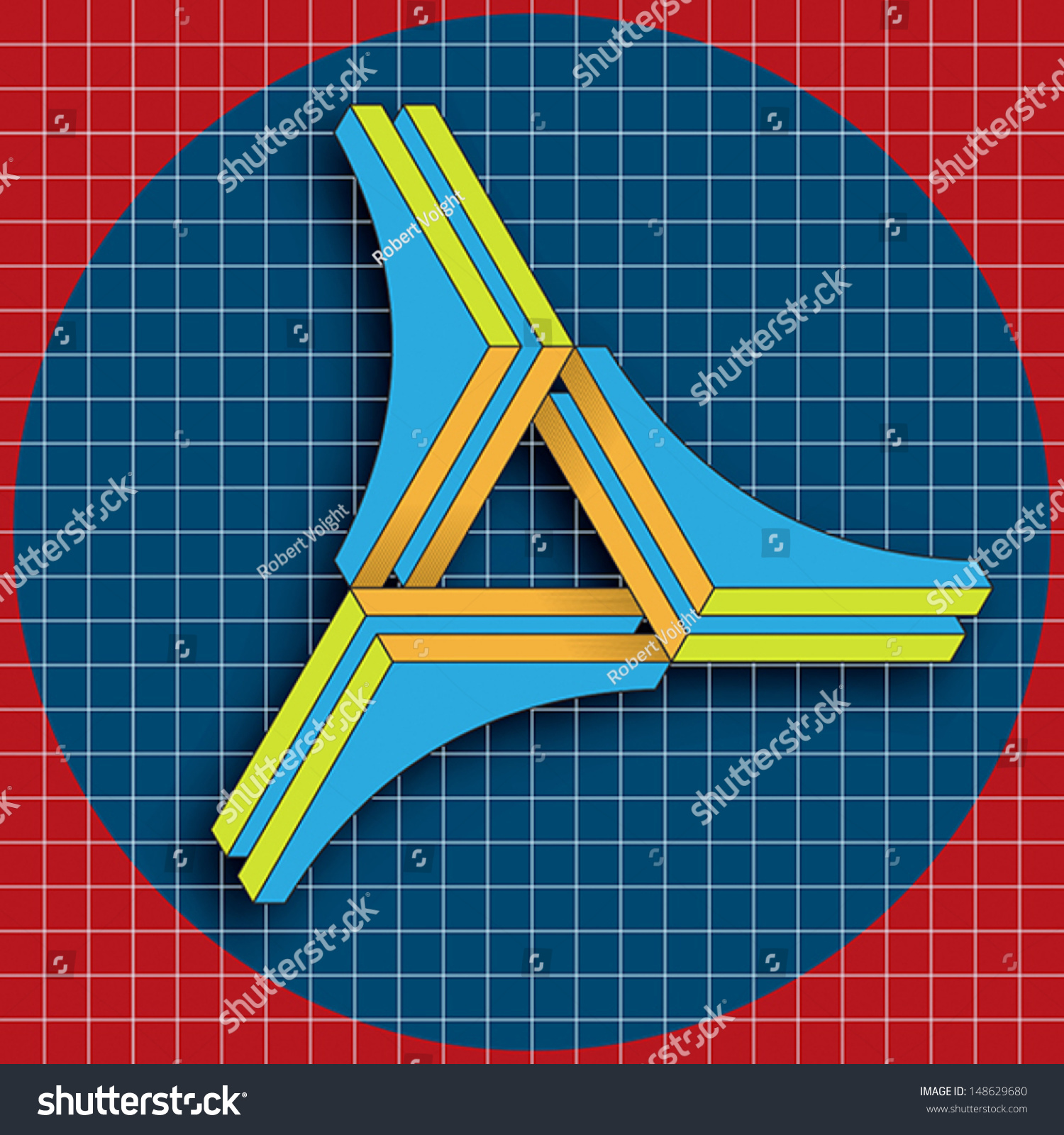 Impossible Object Eps 8 Cmyk Stock Vector (Royalty Free) 148629680 ...