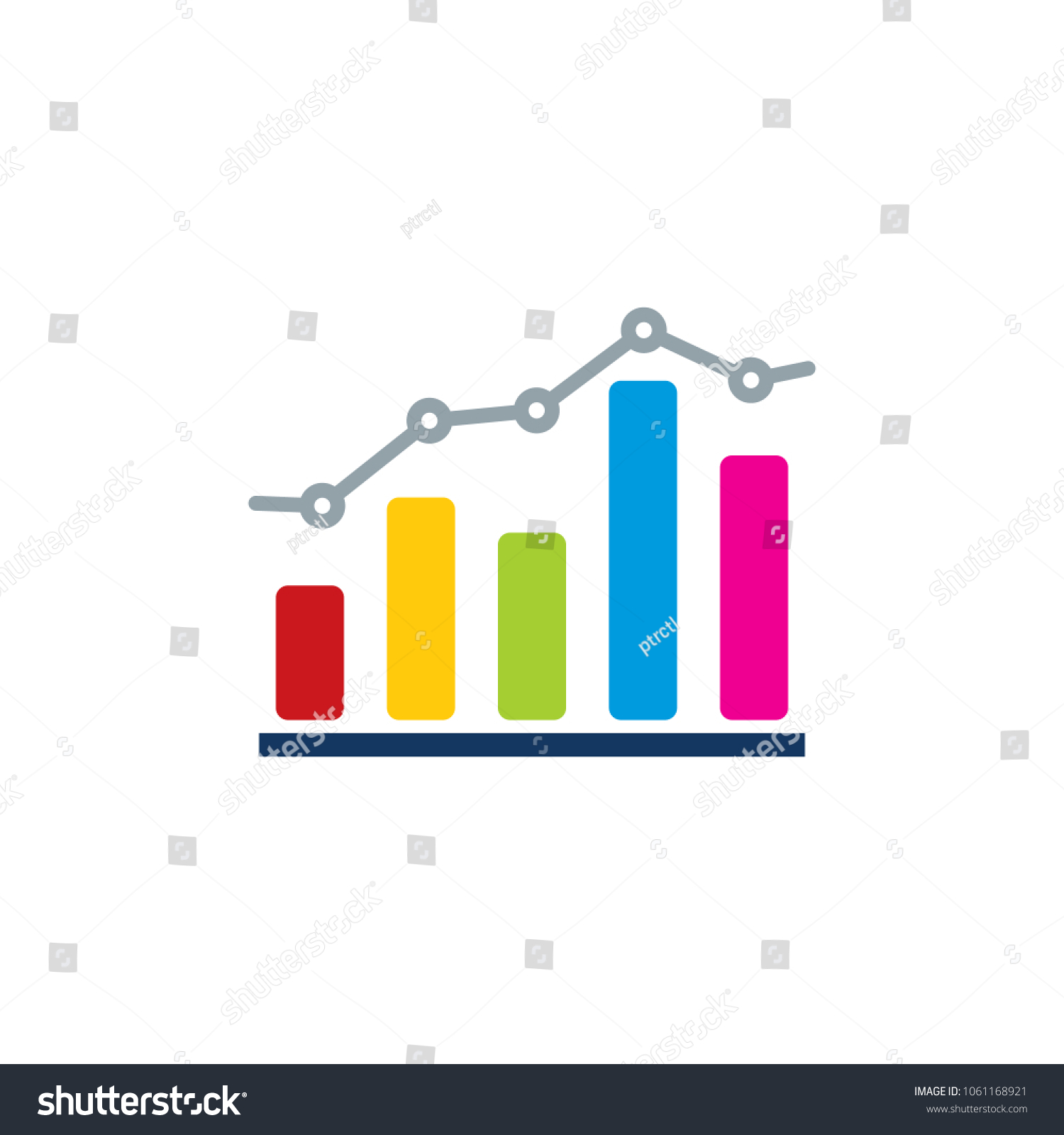 Analytic Logo Icon Design Stock Vector (Royalty Free) 1061168921 ...