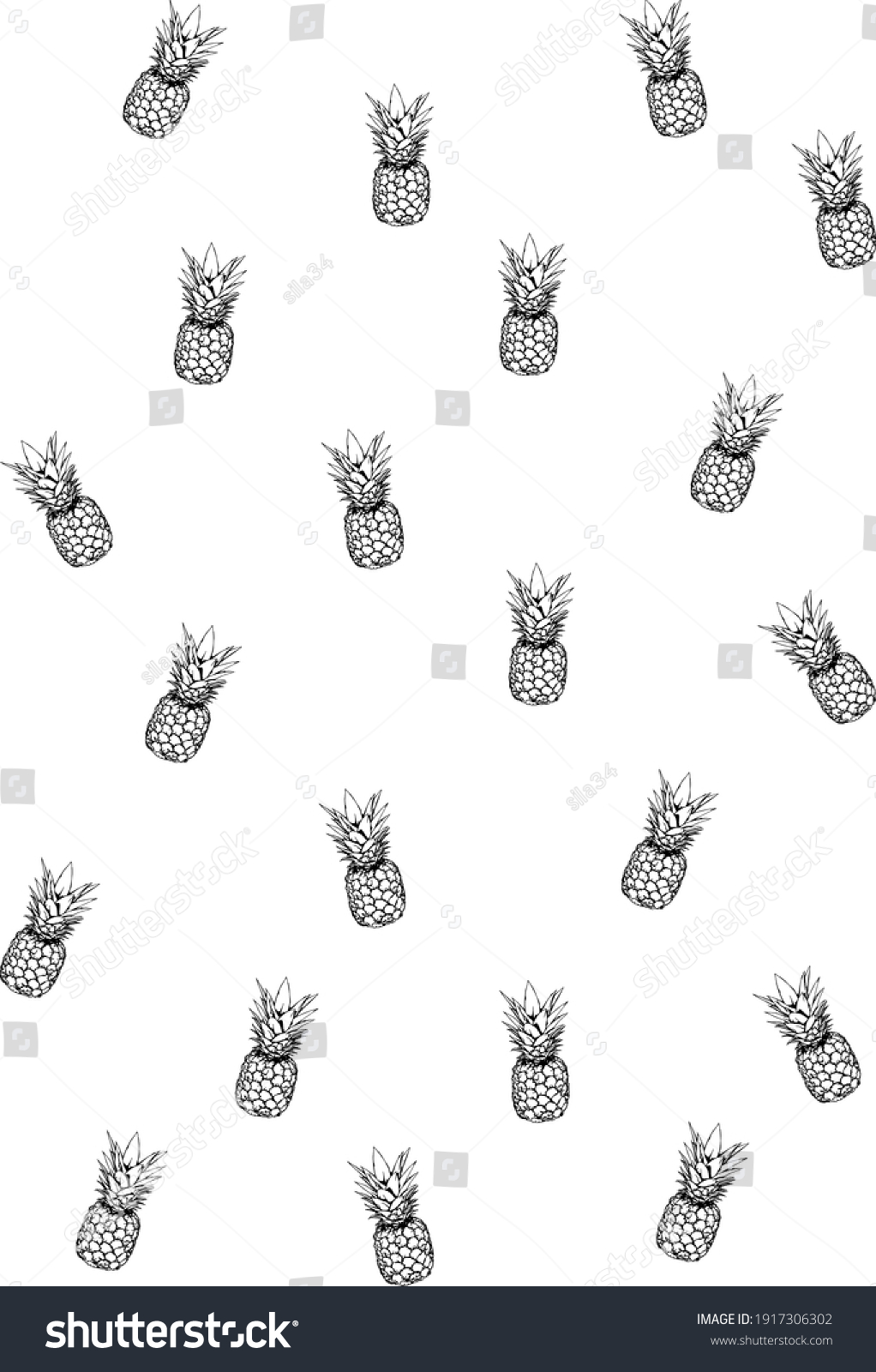 Ananas Vector Design Pineapple Illustration Stock Vector (Royalty Free ...