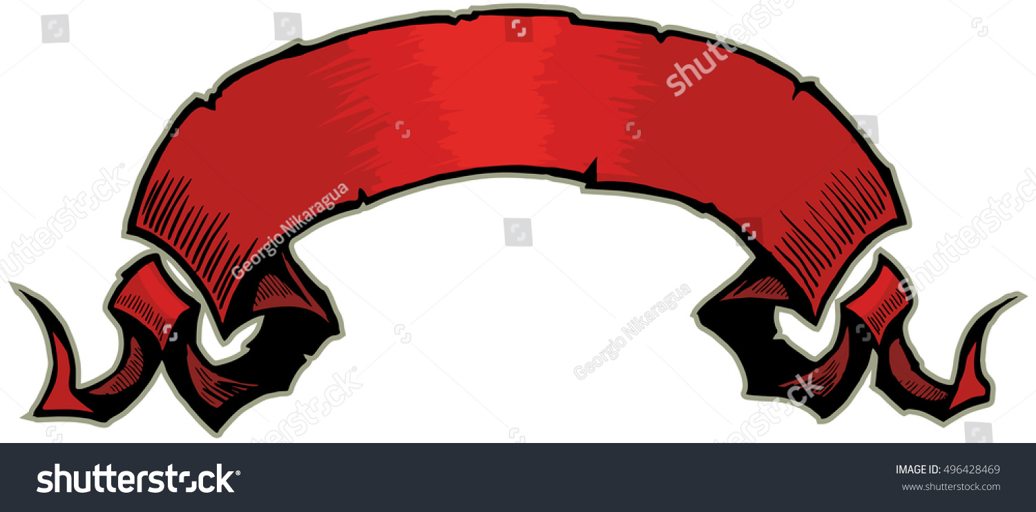 Ancient Red Ribbon Banner Vector: เวกเตอร์สต็อก (ปลอดค่าลิขสิทธิ์ ...