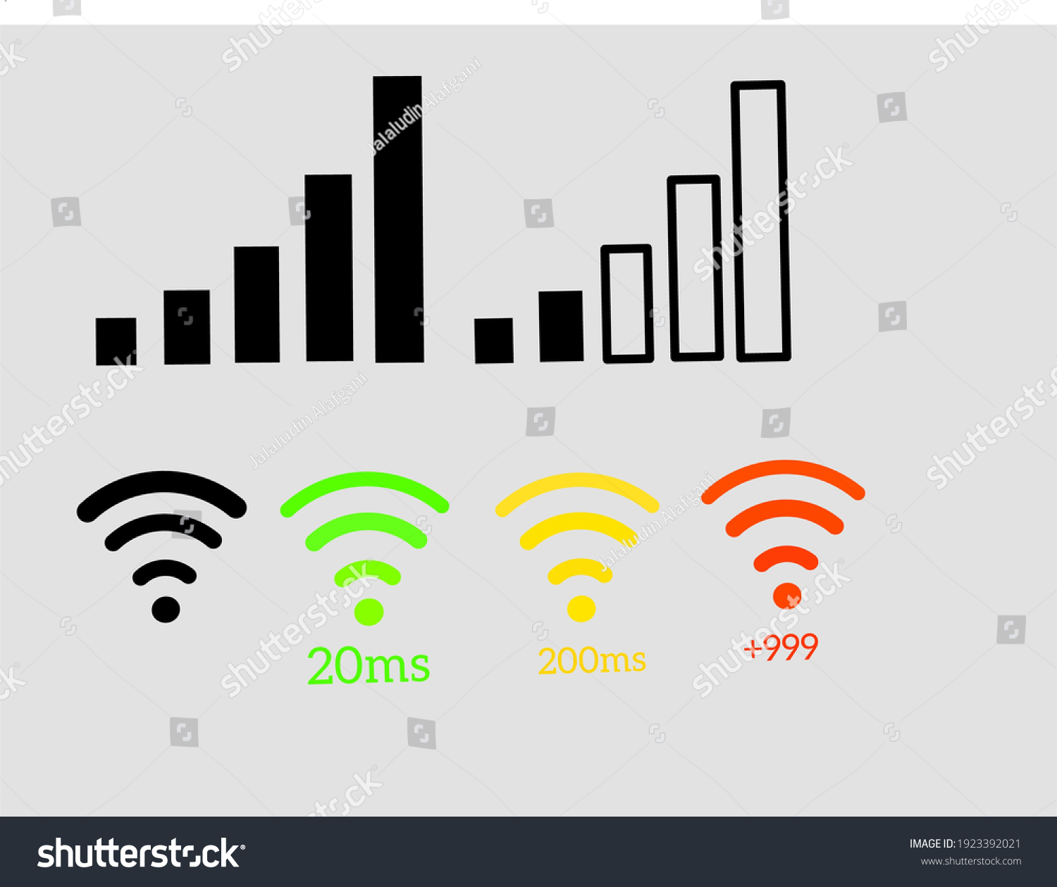Android Signal Logoicon Vector Art Stock Vector (Royalty Free) 1923392021