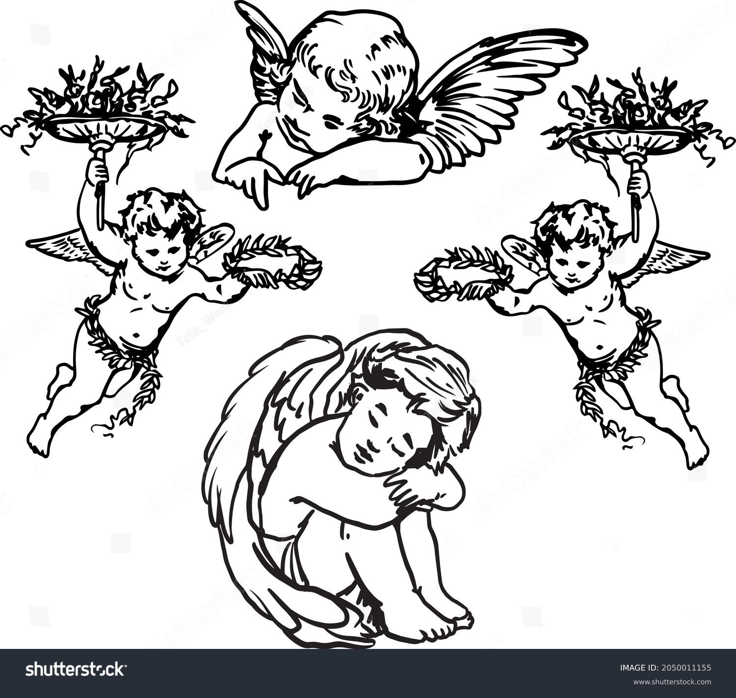 28,604 Angel cherub 图片、库存照片和矢量图 | Shutterstock