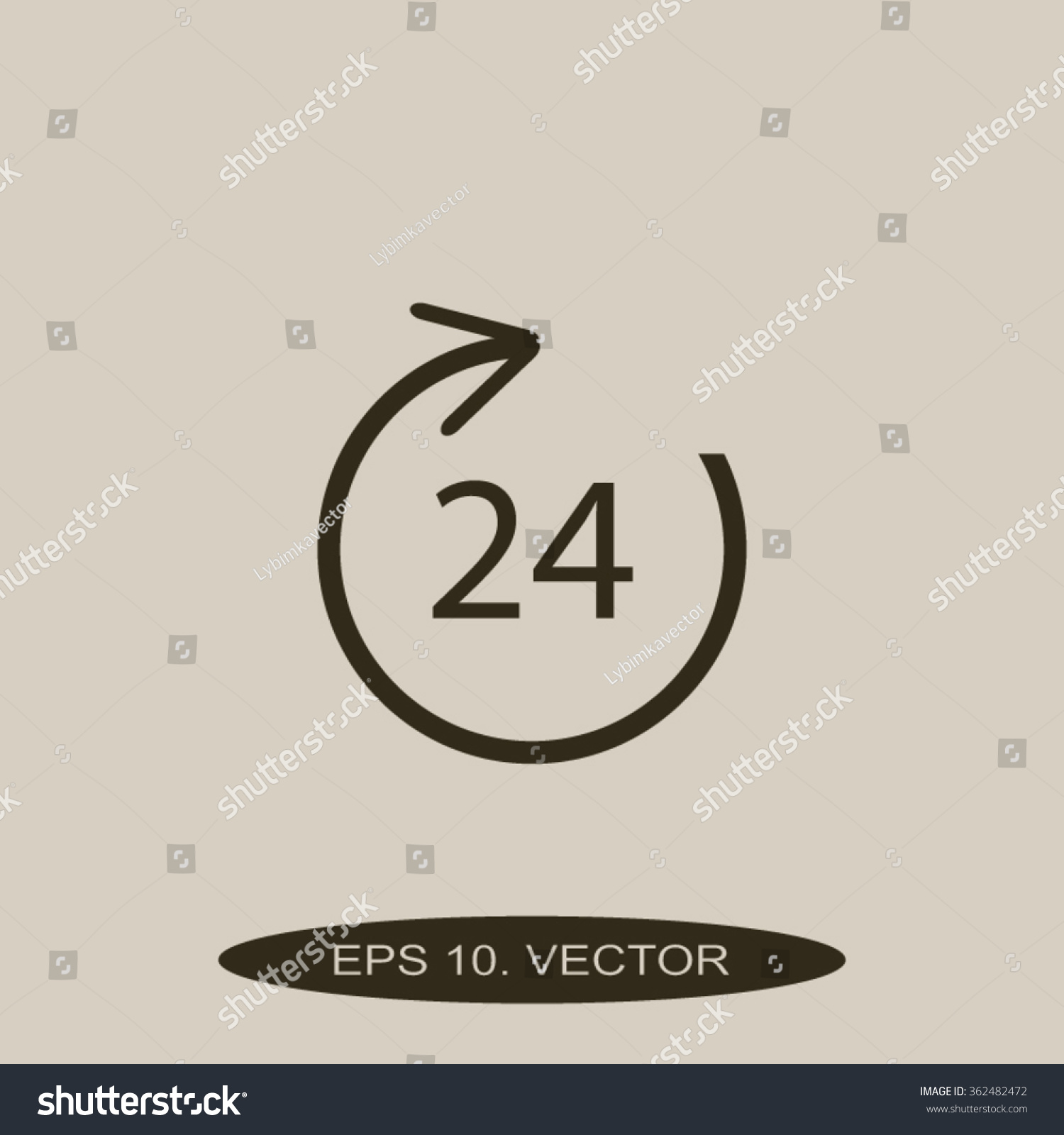Angle 24 Degree Icon Stock Vector (Royalty Free) 362482472 | Shutterstock