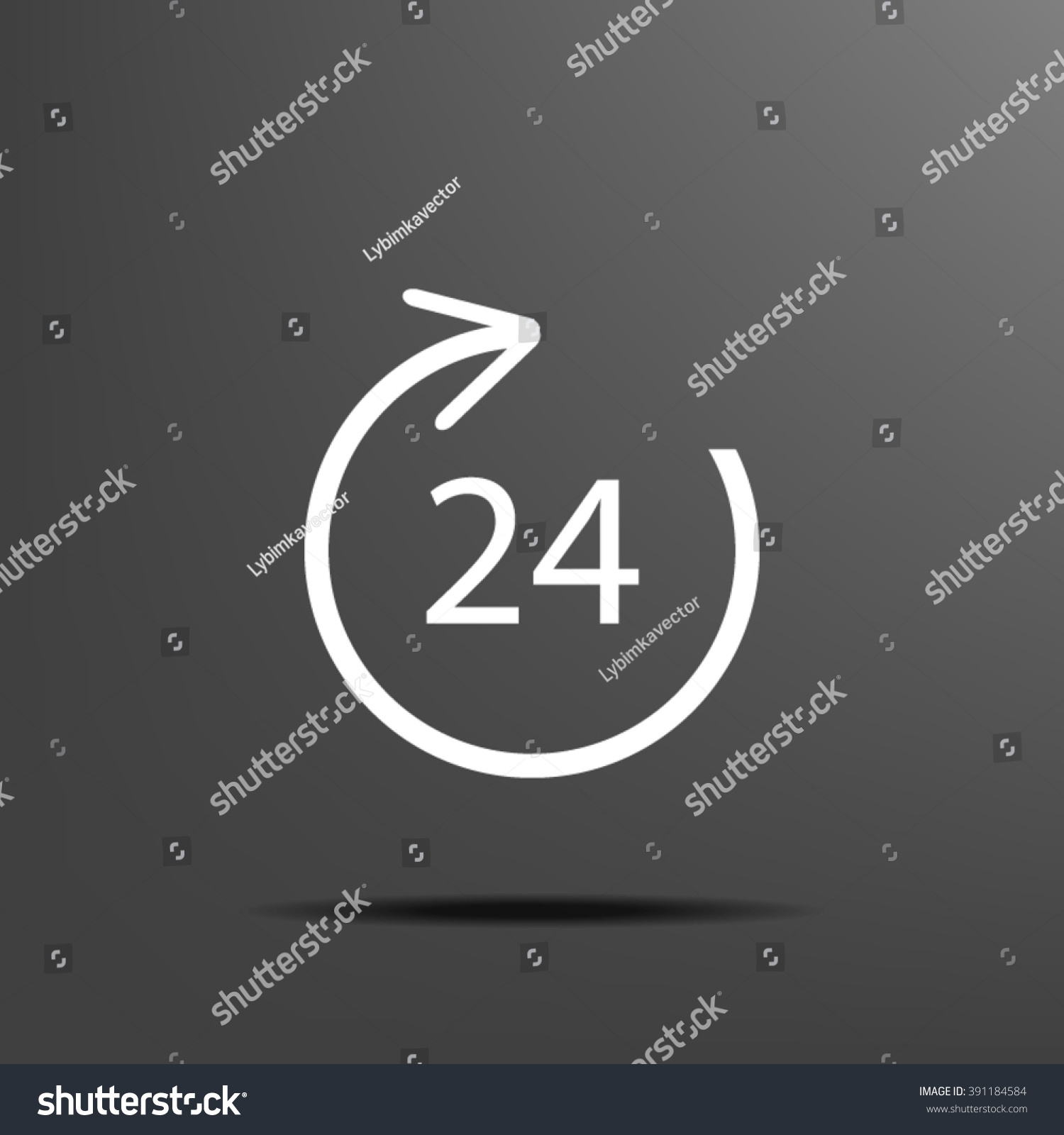 Angle 24 Degree Icon Stock Vector (Royalty Free) 391184584 | Shutterstock