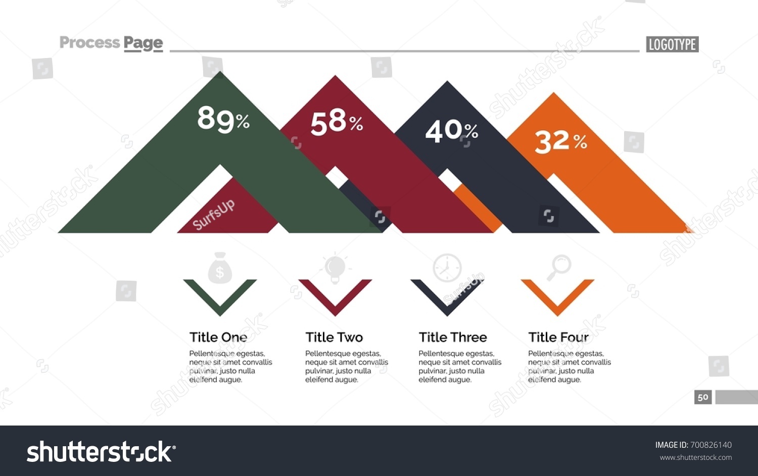 Angles Diagram Slide Template Stock Vector (Royalty Free) 700826140 ...