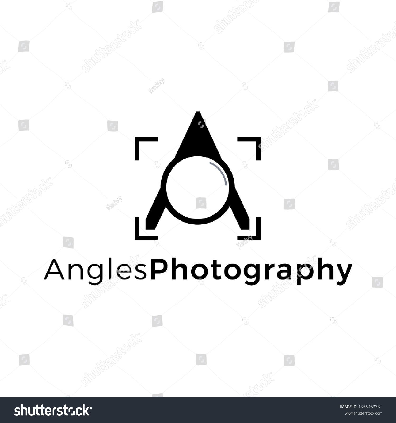 Angles Photography Logo Stock Vector (Royalty Free) 1356463331 ...
