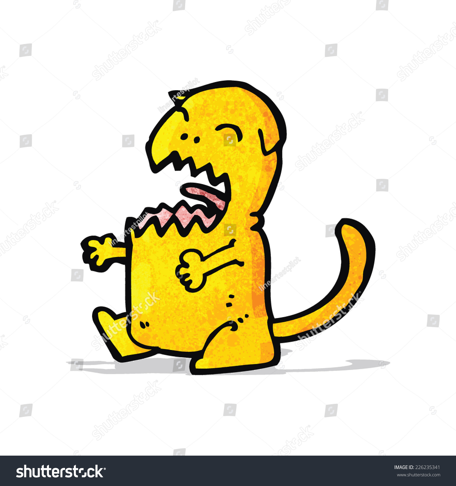 Angry Cartoon Cat Stock Vector (Royalty Free) 226235341 | Shutterstock