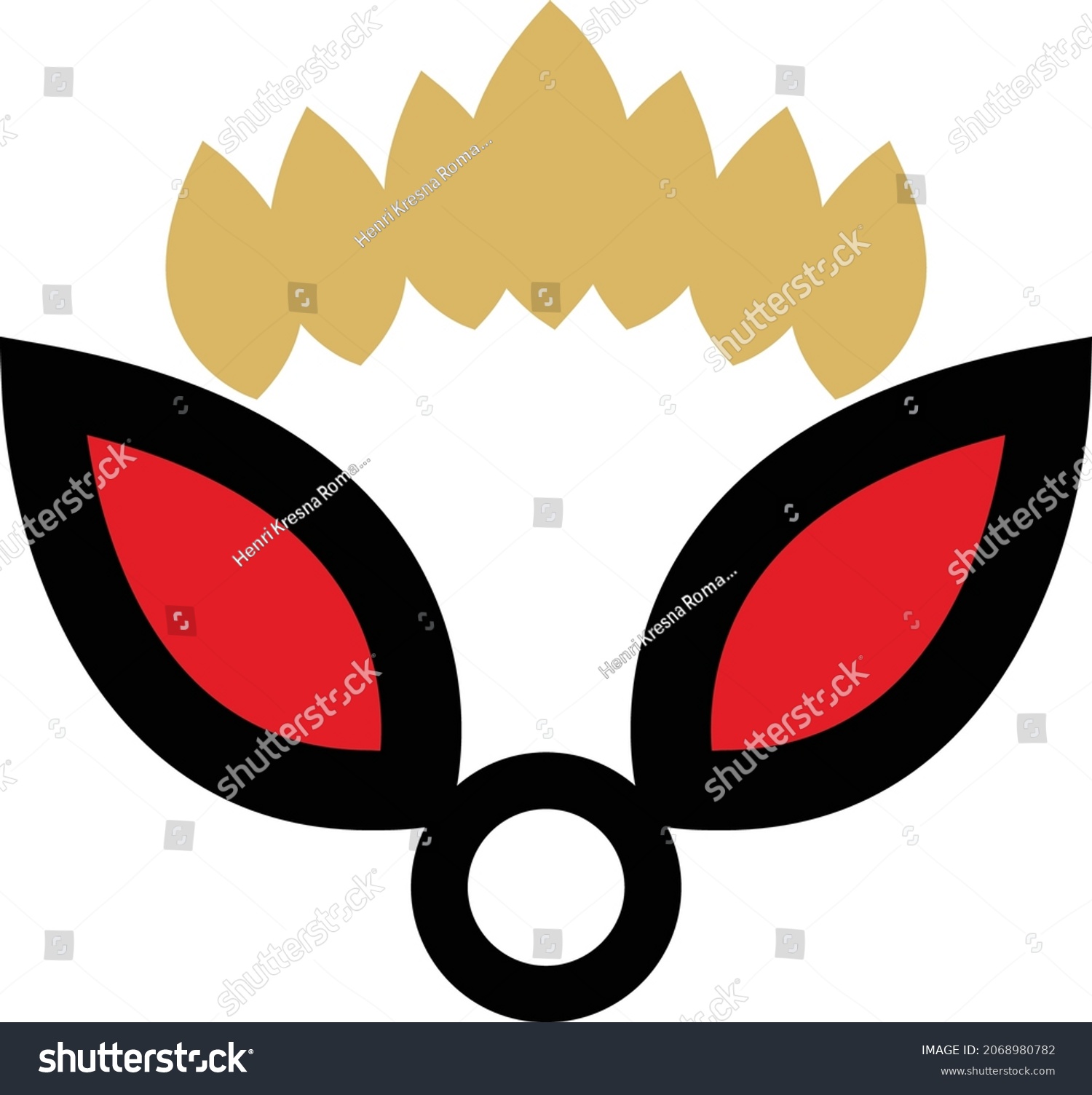 Angry Icon Vector Logo Emotion Stock Vector (Royalty Free) 2068980782 ...