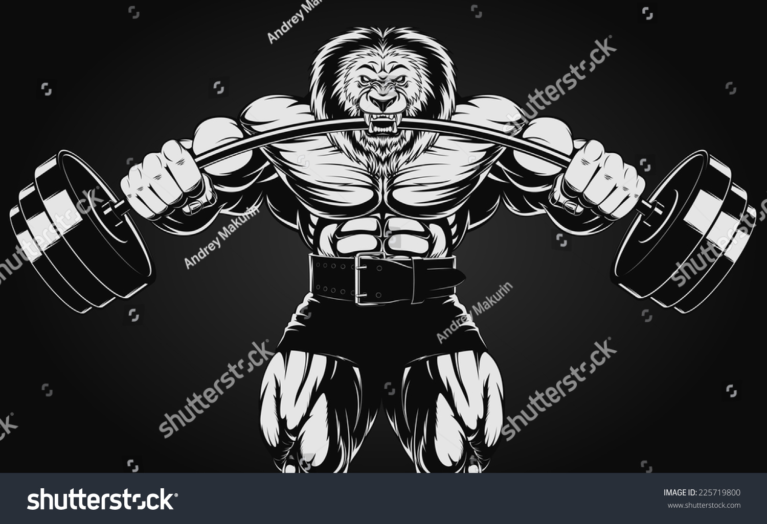 1,257 Lion muscle Stock Illustrations, Images & Vectors | Shutterstock